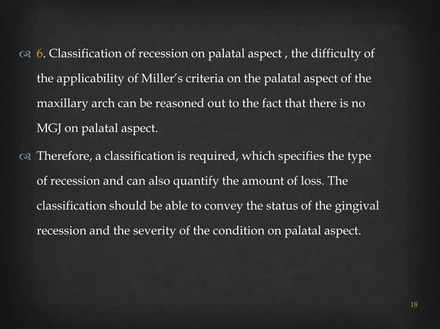 Gingival recession classifications | PPTX | Dental Health | Diseases ...