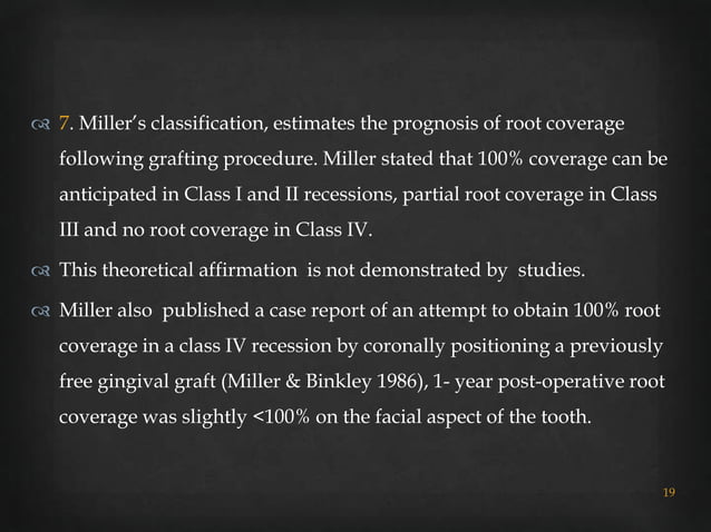 Gingival recession classifications | PPTX | Dental Health | Diseases ...