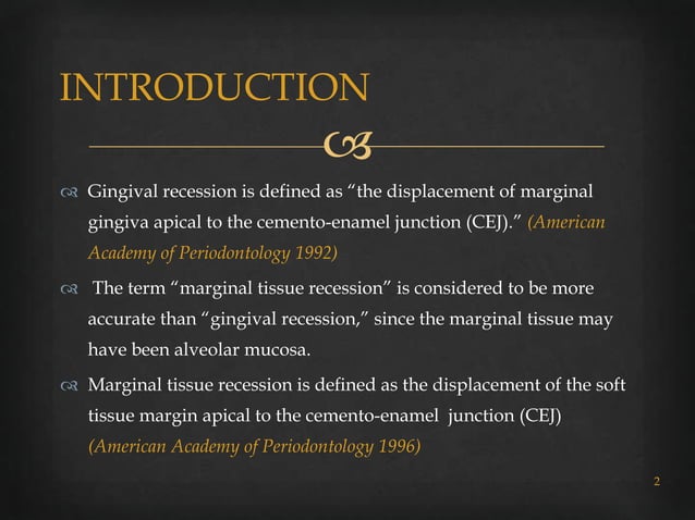Gingival recession classifications | PPTX | Dental Health | Diseases ...