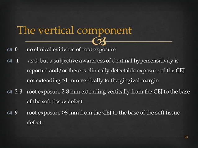 Gingival recession classifications | PPTX | Dental Health | Diseases ...
