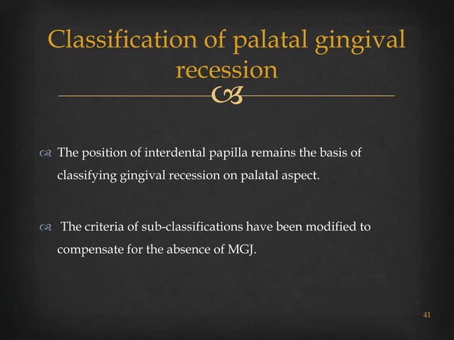 Gingival recession classifications | PPTX | Dental Health | Diseases ...