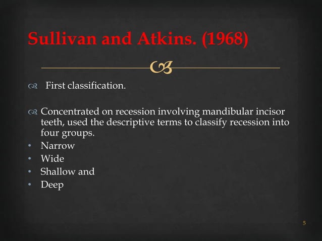 Gingival recession classifications | PPTX | Dental Health | Diseases ...