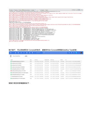 JCConf 2016 - Dataflow Workshop Labs | PDF