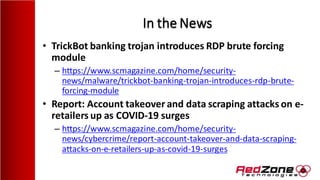 Corona| COVID IT Tactical Security Preparedness: Threat Management | PPT