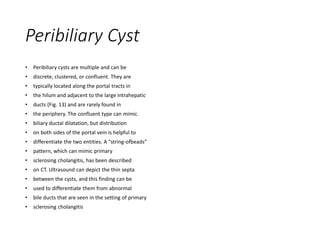 Cystic hepatic lesions | PPTX