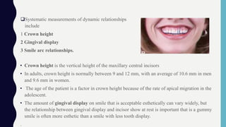 DYNAMIC SMILE ASSESSMENT | PPTX