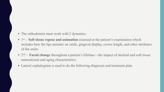 DYNAMIC SMILE ASSESSMENT | PPTX