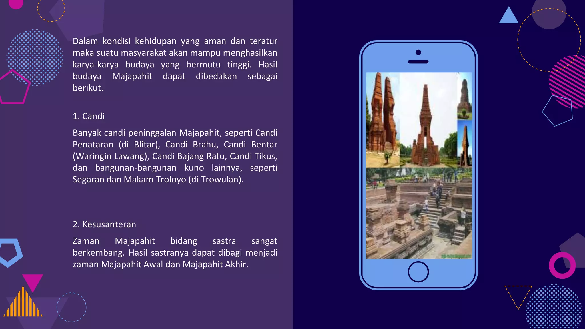 SEJARAH KELAS 11 - KEHIDUPAN SOSIAL BUDAYA KERAJAAN MAJAPAHIT | PPT