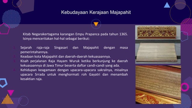 SEJARAH KELAS 11 - KEHIDUPAN SOSIAL BUDAYA KERAJAAN MAJAPAHIT | PPT
