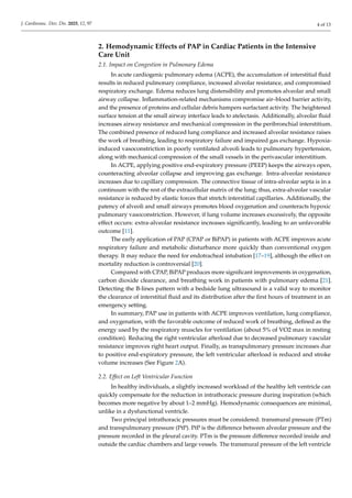 Hemodynamic Effects of Positive Airway Pressure: A Cardiologist’s ...