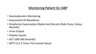 IABP - DEV BUCHE | PPTX