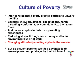 Poor Parents, Poor Parenting? | PPT