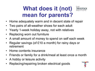 Poor Parents, Poor Parenting? | PPT
