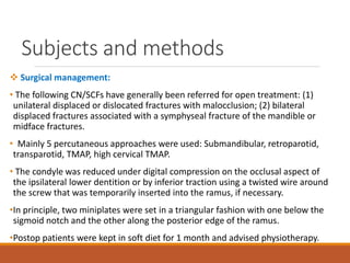 Surgical approaches for condylar fractures related to facial nerve ...