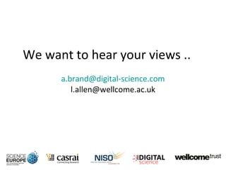 Project Credit: Clifford Lynch - Developing a contributor role taxonomy ...