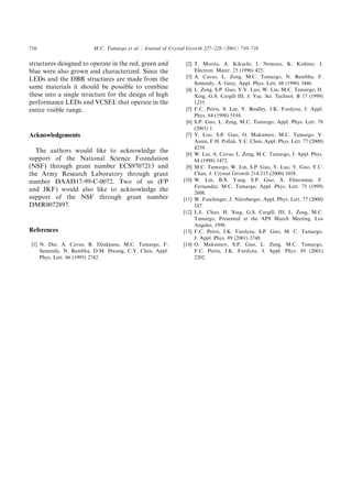 Red–green–blue light emitting diodes and distributed Bragg reflectors ...