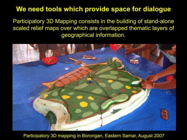 Participatory 3-Dimensional Mapping (P3DM) for Disaster Risk Reduction ...