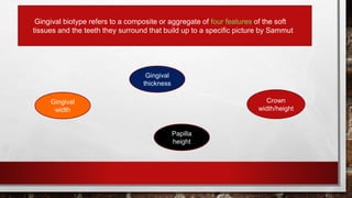 Jc gingival biotype | PPTX