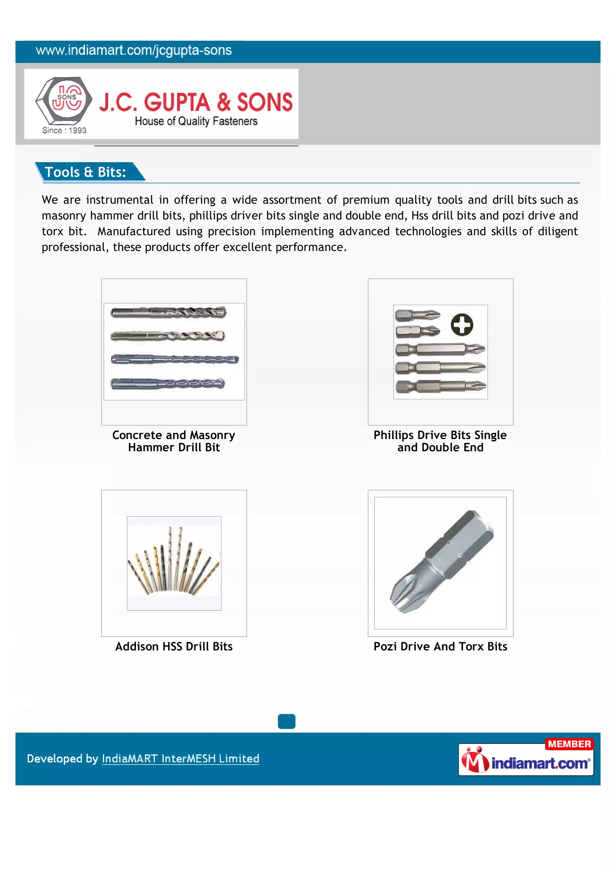 J. C. Gupta & Sons, Bengaluru, Hardware and Accessories | PDF | Needlework | Arts and Crafts