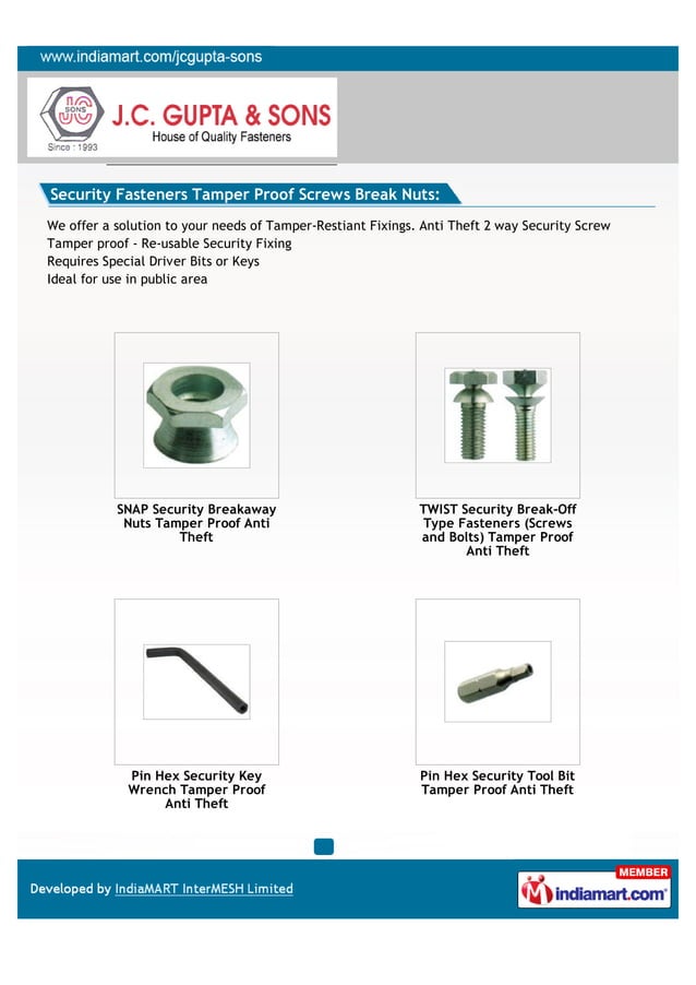 J. C. Gupta & Sons, Bengaluru, Hardware and Accessories | PDF | Needlework | Arts and Crafts