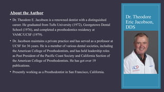 Stability of complete dentures by jacobson theodore.pptx