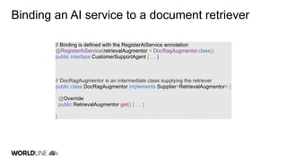 When GenAI meets with Java with Quarkus and langchain4j | PPT