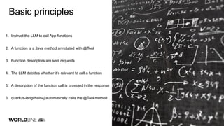 When GenAI meets with Java with Quarkus and langchain4j | PPT