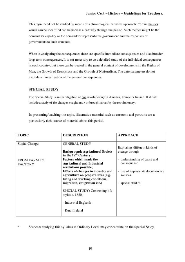 Jc history guidelines for teachers