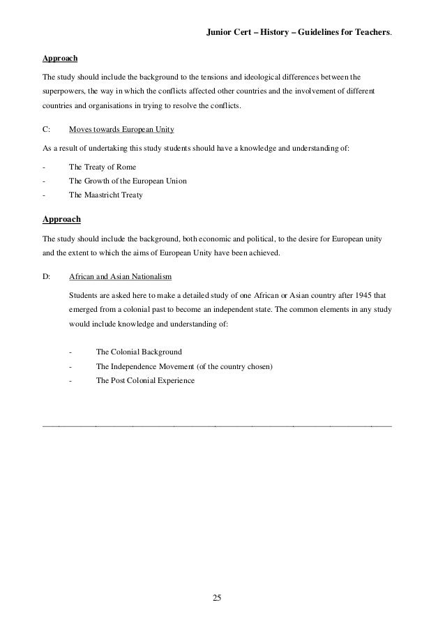 Jc history guidelines for teachers