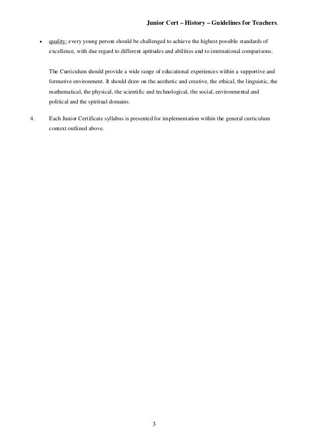 Jc history guidelines for teachers