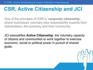 JCI CSR Leadership Toolkit | PPT