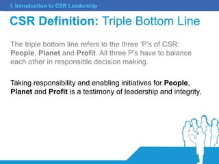 JCI CSR Leadership Toolkit | PPT
