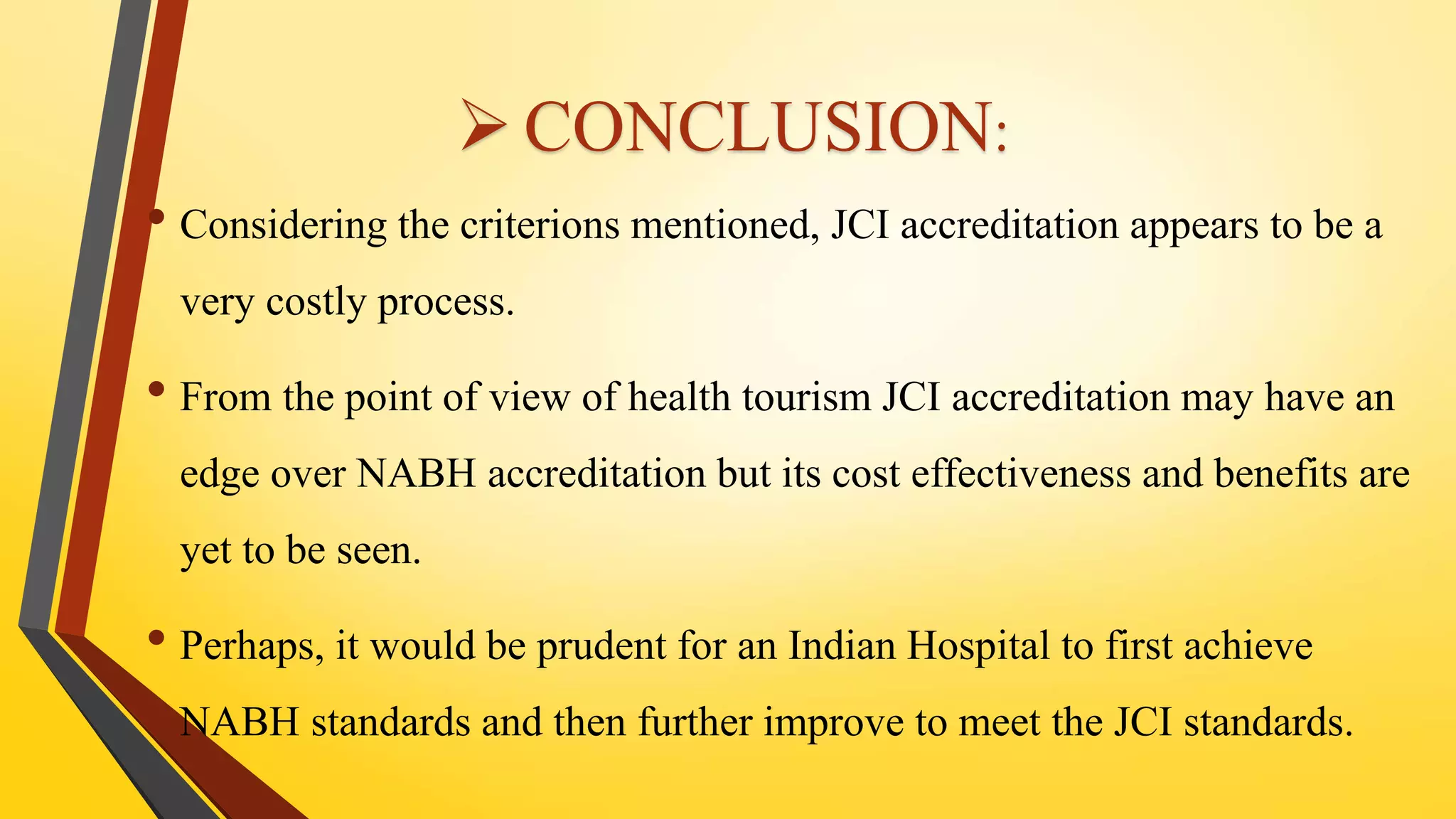 Joint Commission International (JCI) | PPTX