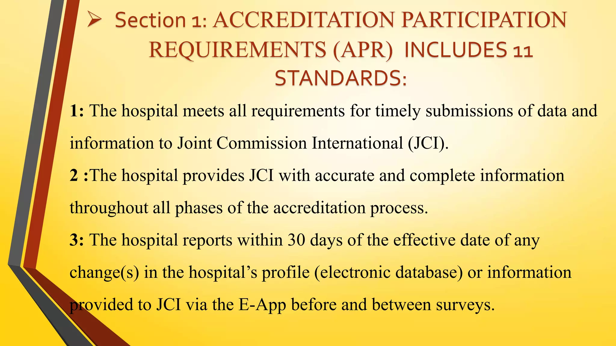 Joint Commission International (JCI) | PPTX