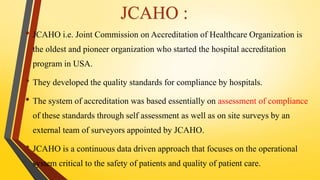Joint Commission International (JCI) | PPTX