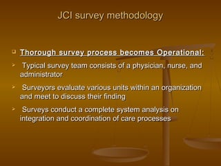 JCIA 5th edition key elements | PPT