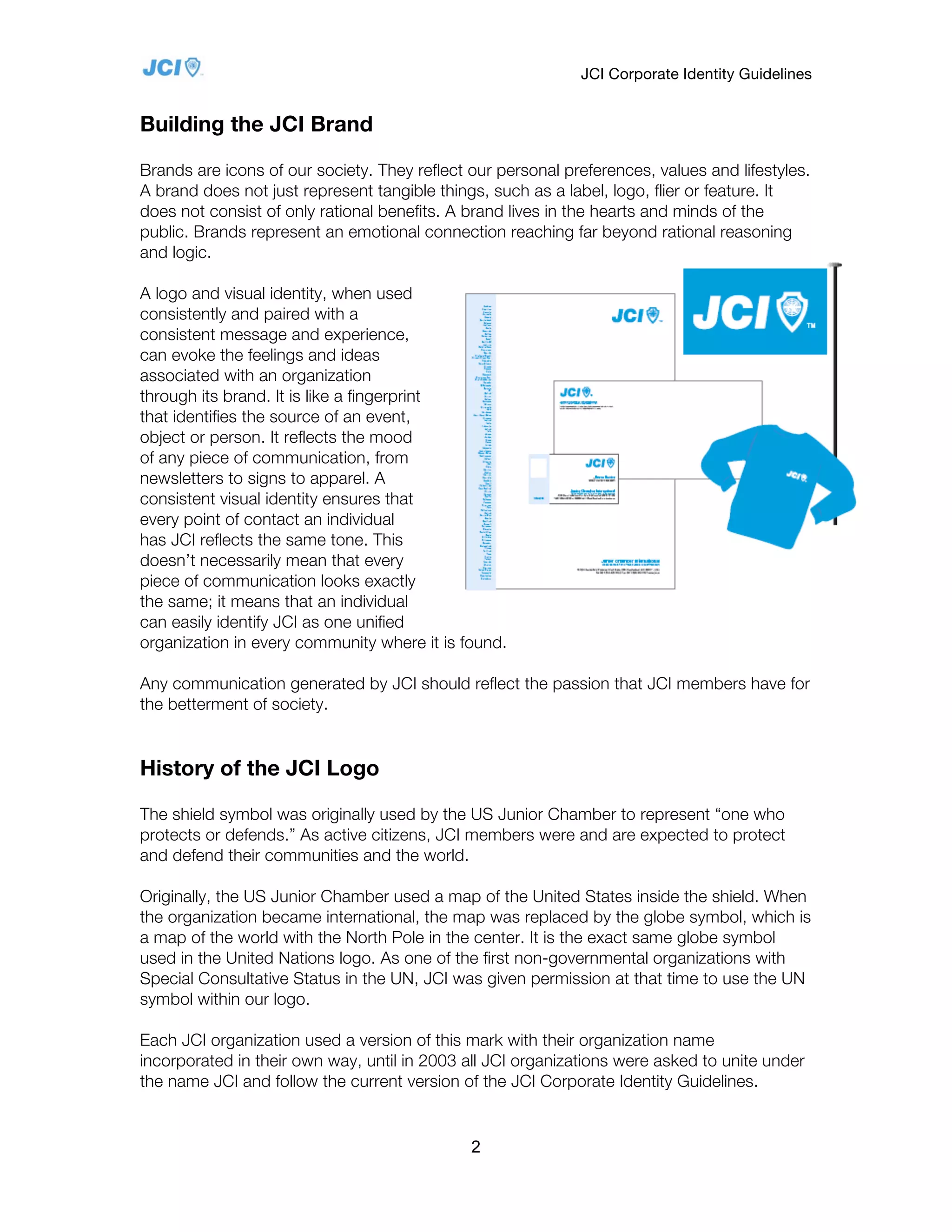 JCI Corporate Identity | PDF