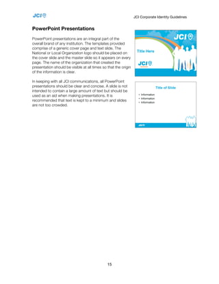 JCI Corporate Identity | PDF