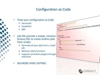 Job DSL Plugin for Jenkins | PPTX