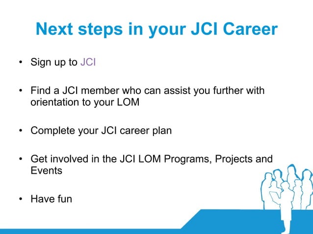 Jci induction without video "about jci" | PPT