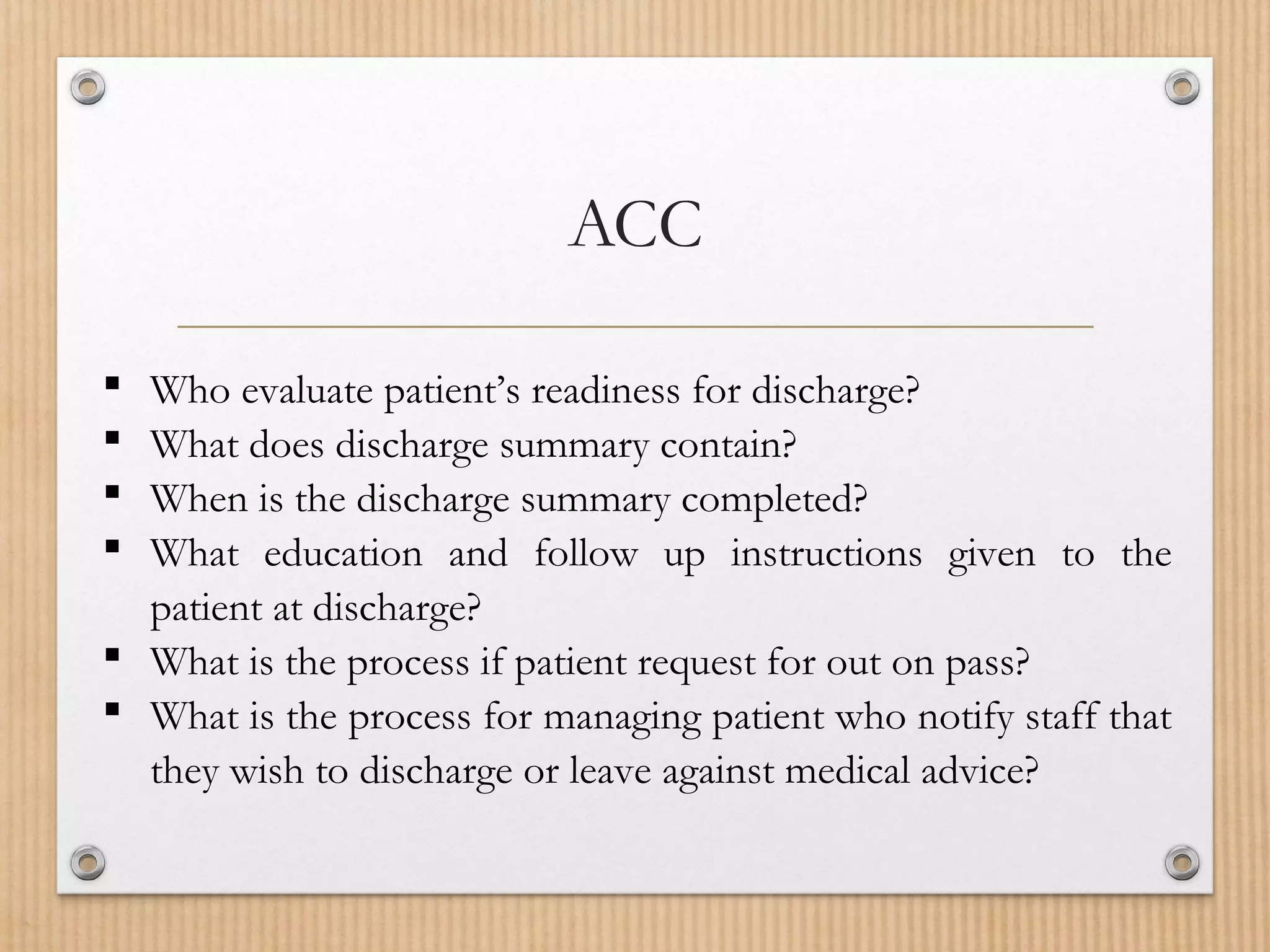 Jci most common question | PPT