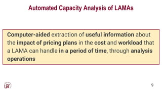 JCIS 2022 - Smart LAMA API: Automated Capacity Analysis of Limitation ...