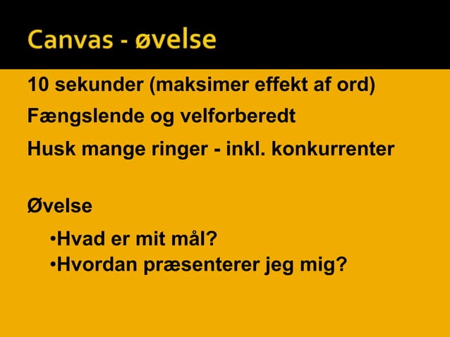 Optimer din salgsindsats, modul 2 | PPT