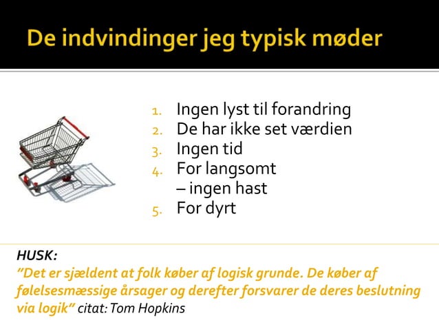 Optimer din salgsindsats, modul 2 | PPT