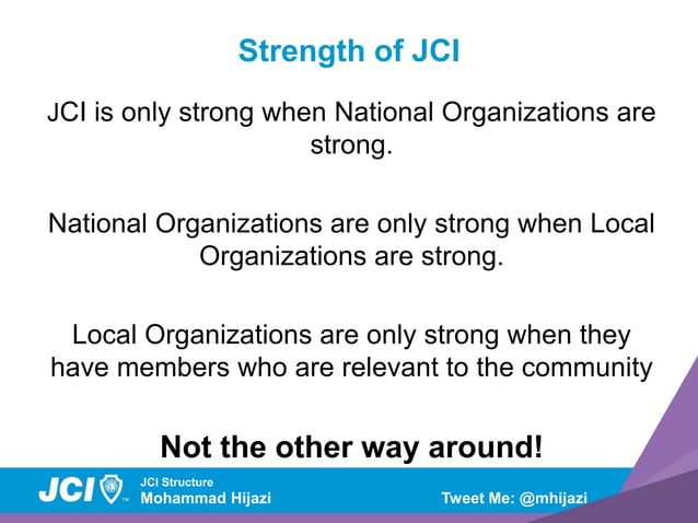 JCI Structure & Growth Opportunities | PPT