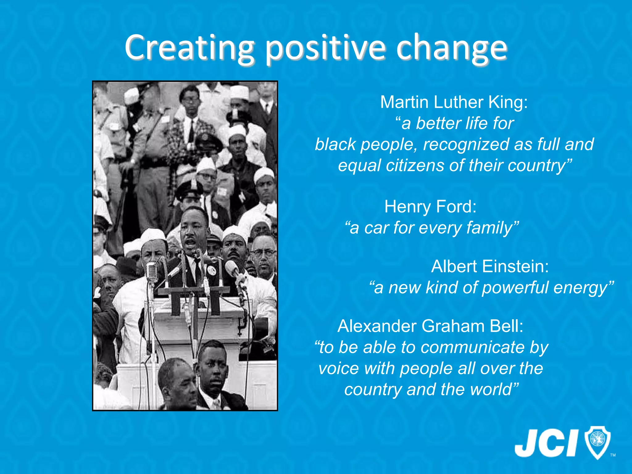 JCI vision and strategy - presentation | PPTX