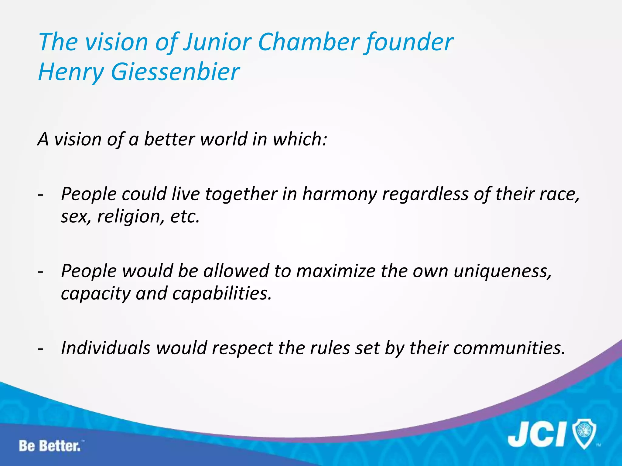 JCI vision and strategy - presentation | PPT
