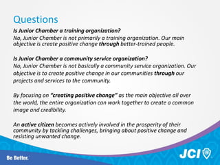 JCI vision and strategy - presentation | PPT