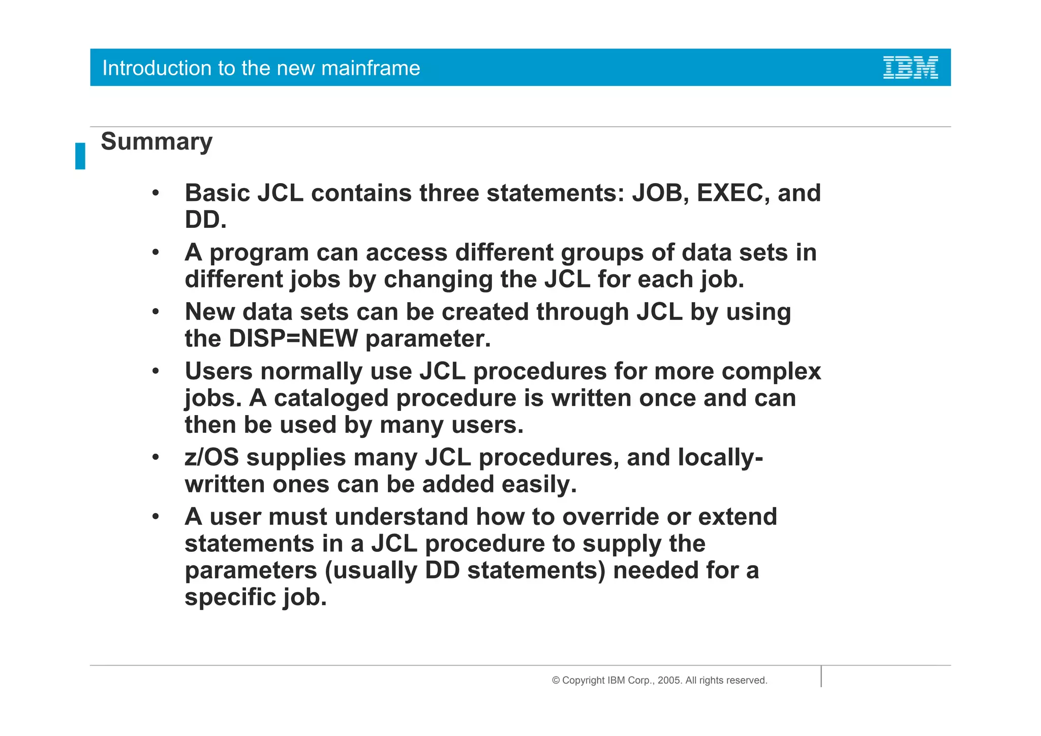Jcl | PDF