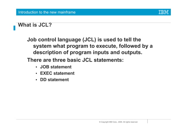 Jcl | PDF